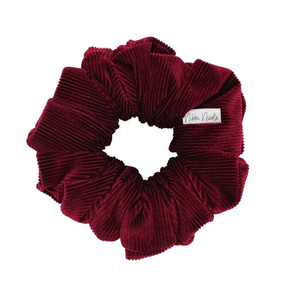 Nikki Nicole Studios | Accessories | Velvet Cordory Large Scrunchie ...